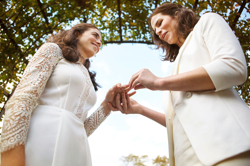 wedding script for two brides