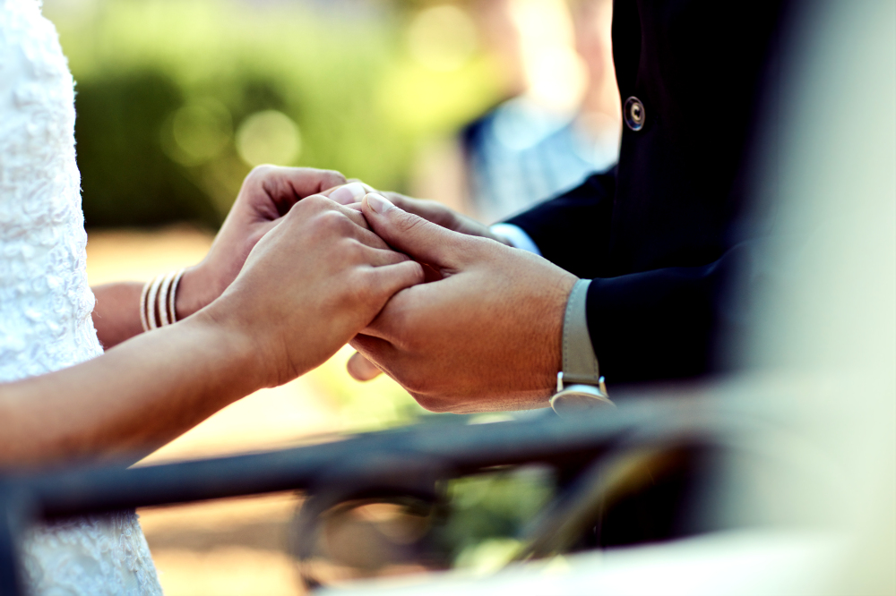 commitment ceremony in a sentence